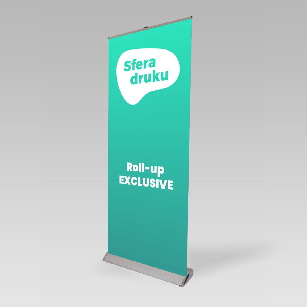 Roll-up Exclusive 85x200 cm - Sfera Druku